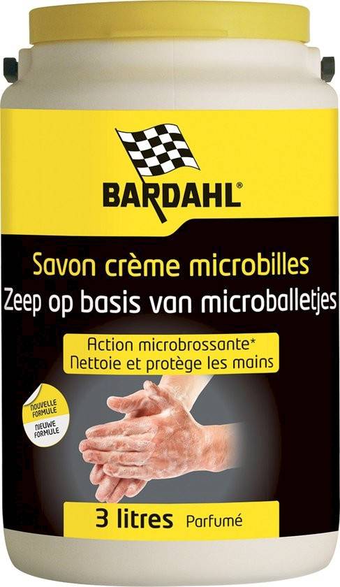BARDAHL Soap with microbeads 3 L - Bondis BV